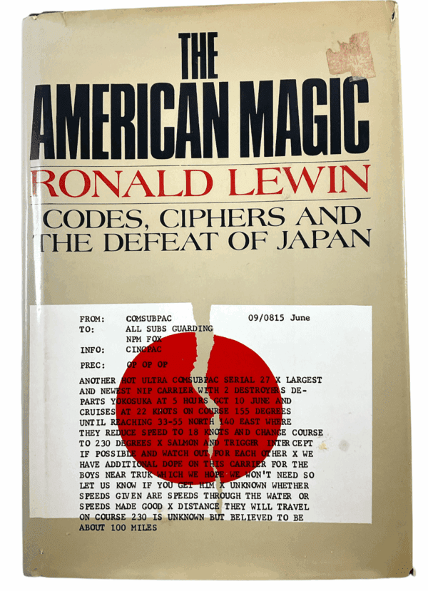 WW2 US The American Magic Codes and Ciphers Defeat of Japan HC ...