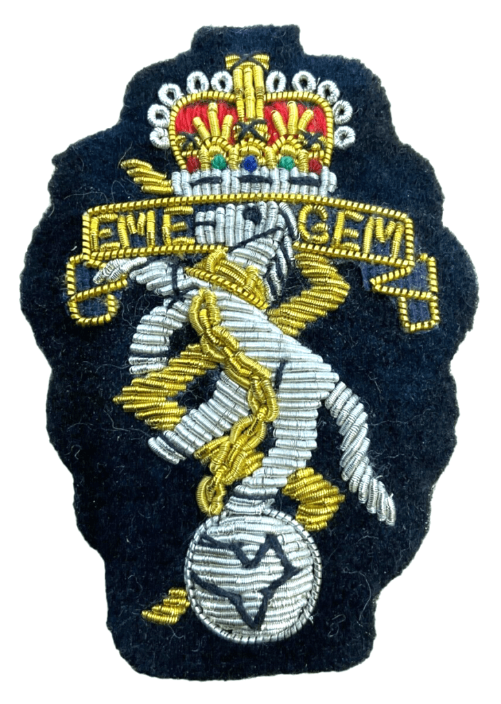 Canadian Forces RCEME Officers Bullion Beret Insignia - Military ...