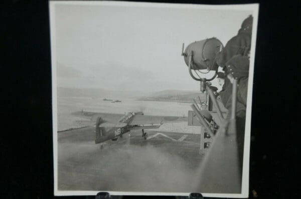 WW2 Canadian RCN Barracuda Torpedo Aircraft Taking off photograph ...