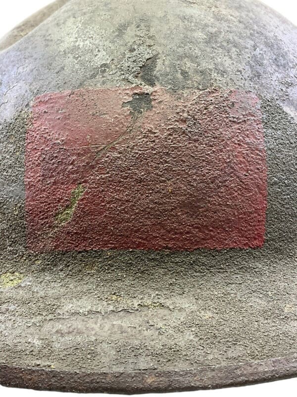 WW1 Canadian CEF 1st Machine Gun Corps Flashed Brodie Helmet Shell ...