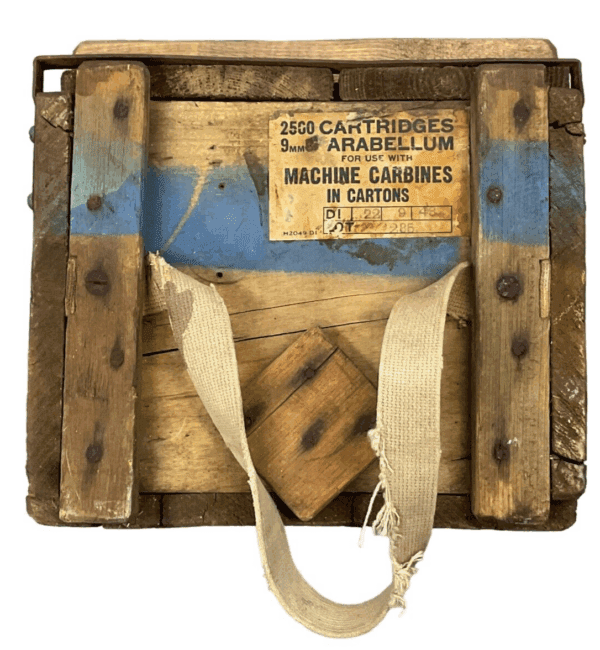 WW2 Canadian Wood Storage Transit Box With Labels EMPTY - Military ...