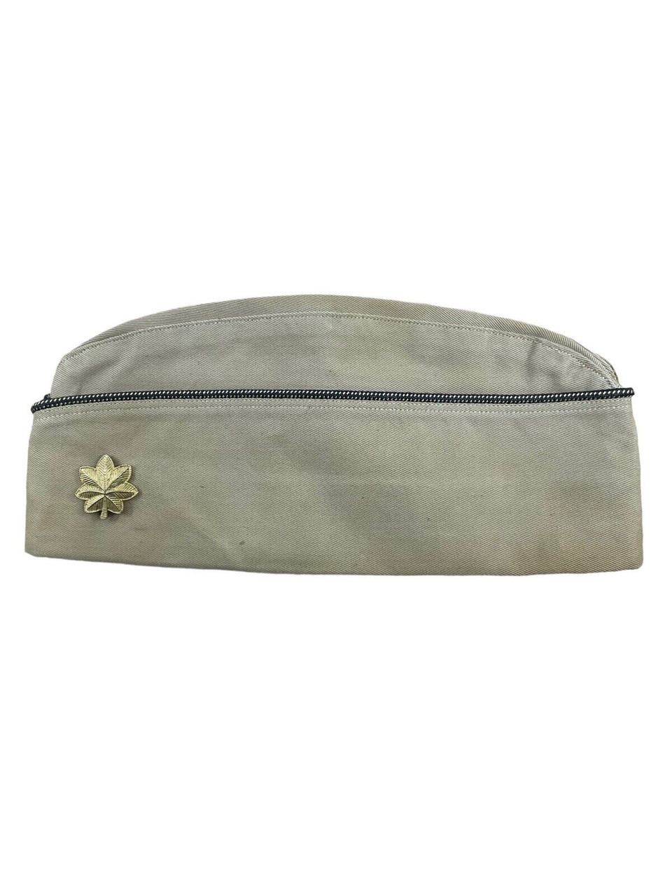 WW2 US Army Officer Major's Wedge Cap Size 57 With Pin Back Insignia ...