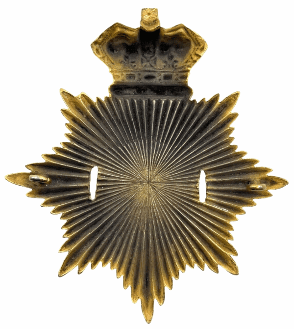 Victorian British Officers Helmet Plate Star - Military Antiques Toronto