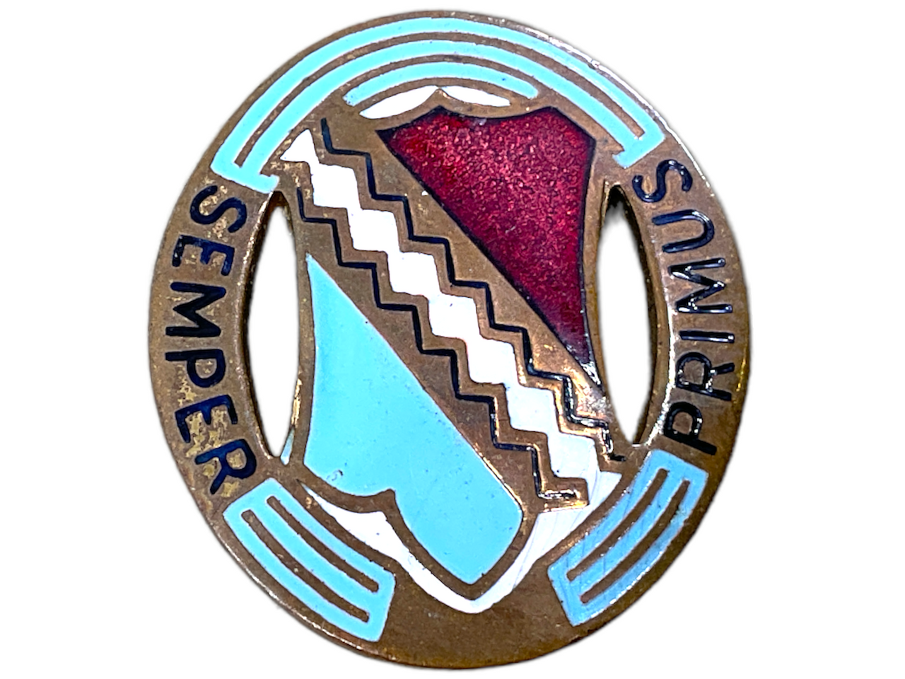 US Army DUI Distinctive Uniform Insignia 1st Infantry Badge Pin ...