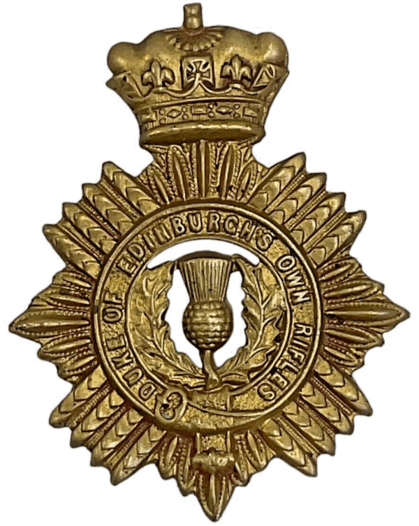 British Boer War Duke of Edinburgh's Own Rifles Cap Badge - Military ...