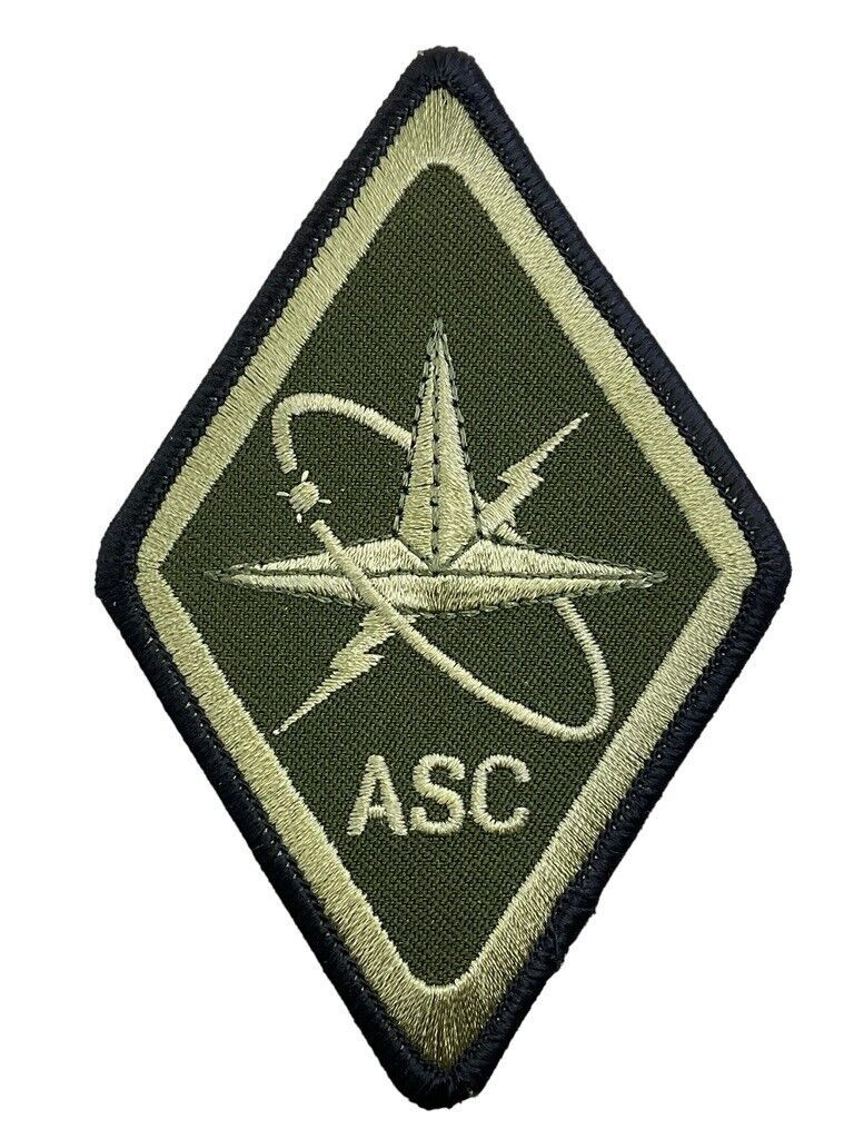 Canadian Forces RCAF Aerospace Systems ASC OD Green Crest Patch ...