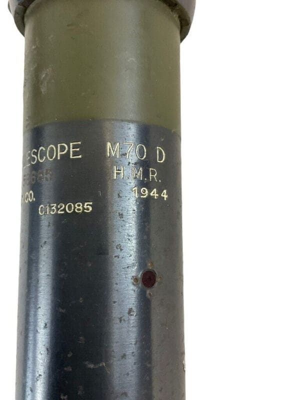 WW2 US Army Sherman Tank Periscope M70D 1944 Dated Great Optics ...