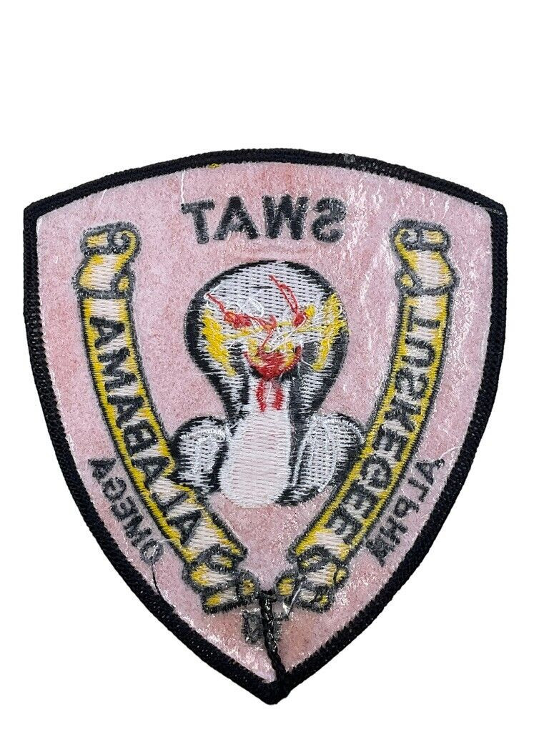 US Tuskegee Alabama SWAT Special Operations Team Patch Insignia ...