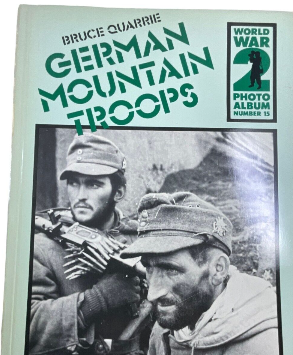 WW2 German Mountain Troops WW2 Photo Album No 15 Softcover Reference ...