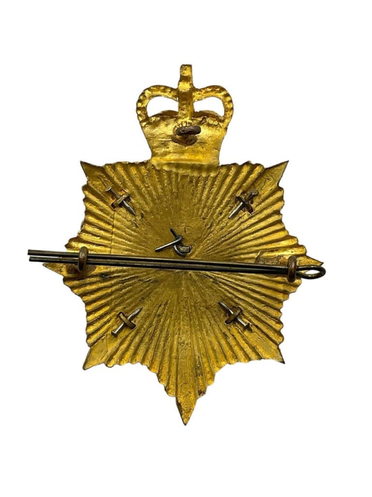 British Royal Marines Officers Helmet Plate - Military Antiques Toronto
