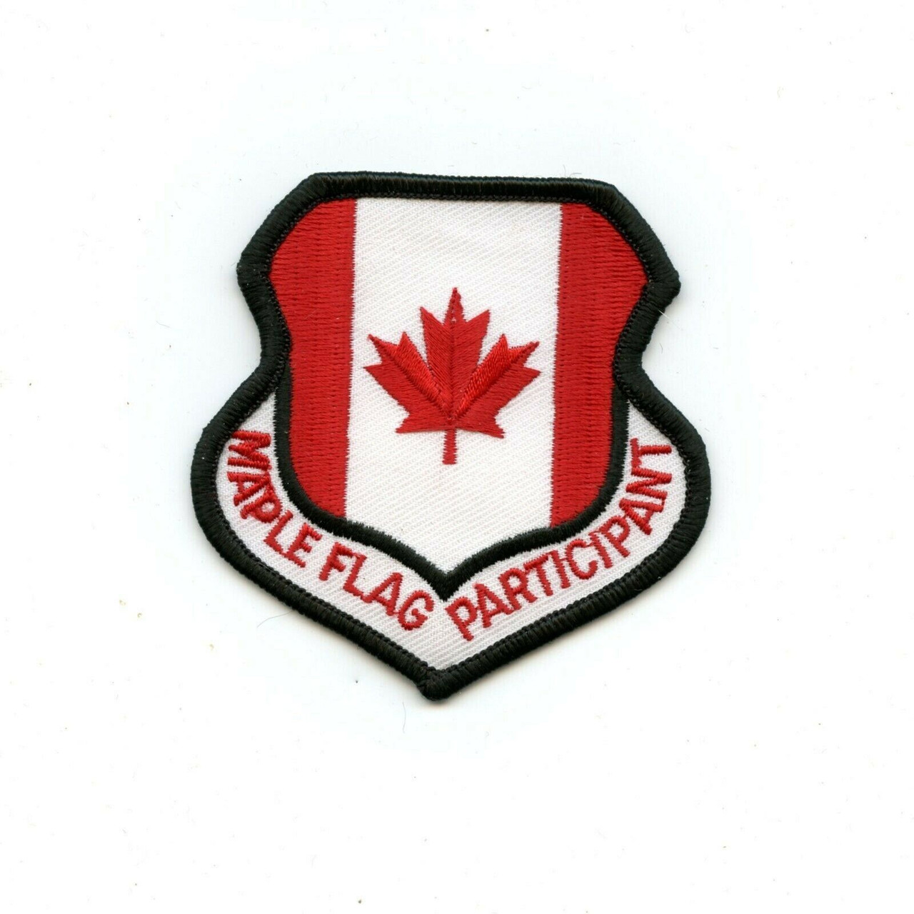RCAF CAF Canadian 4 Wing Cold Lake Maple Flag Participant Colour Crest ...
