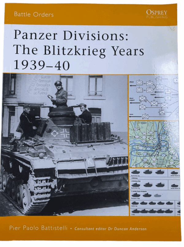 WW2 German Panzer Divisions The Blitzkrieg Years Osprey No 32 SC ...