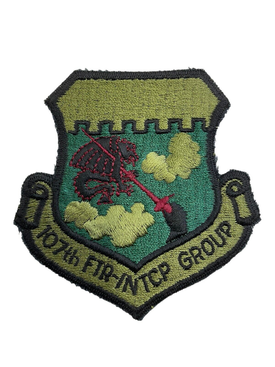 US USAF 107th Fighter Interceptor Group Squadron Patch - Military ...