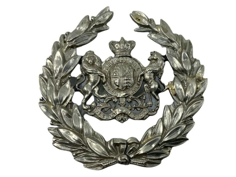 British Victorian Territorial RSM Sergeant Major Rank Insignia White ...