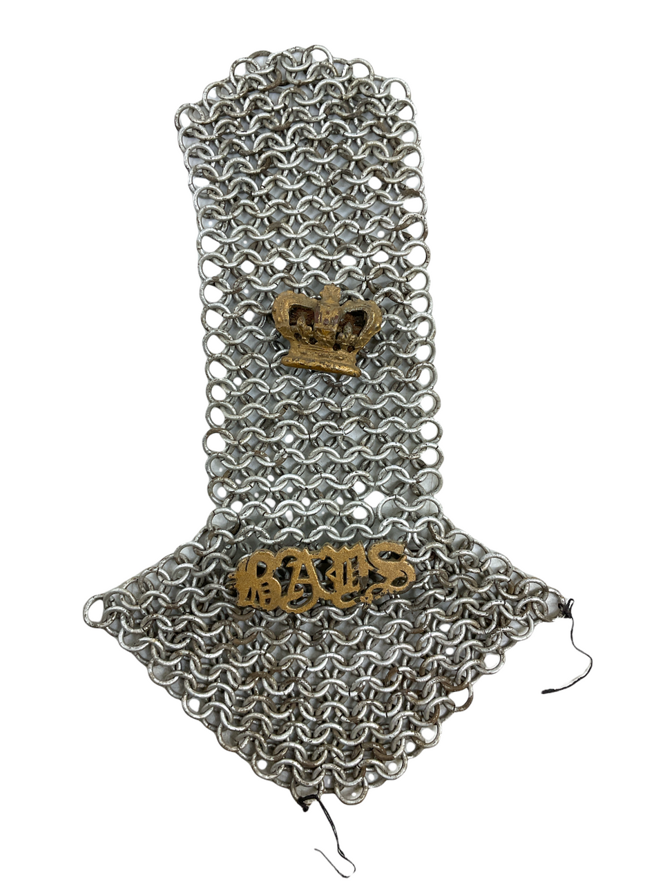 Victorian British 2nd Dragoon Guards BAYS Major's Chainmail Shoulder ...