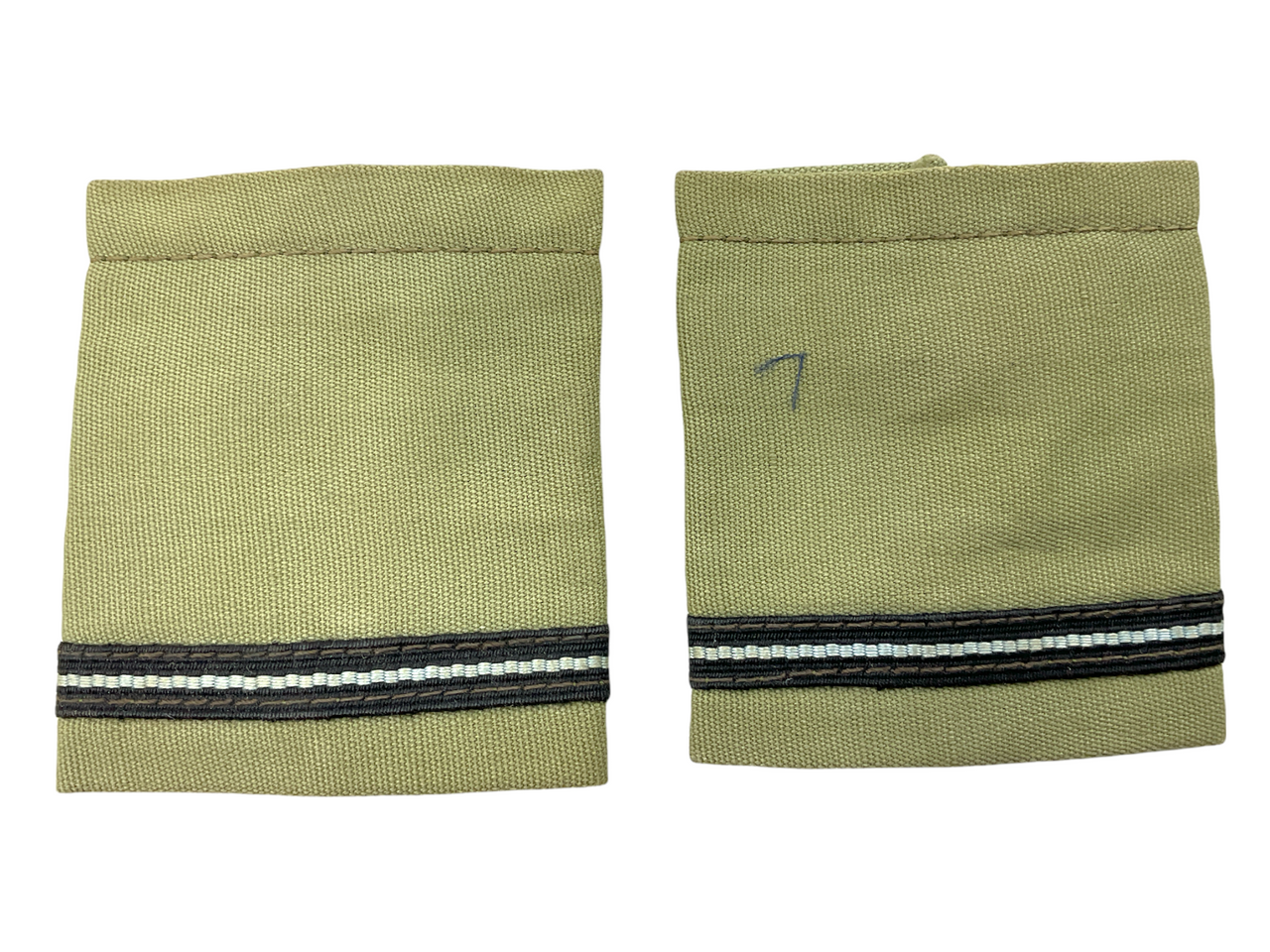 Canadian British RCAF RAF Pilot Officer Tropical TW Shoulder Rank ...