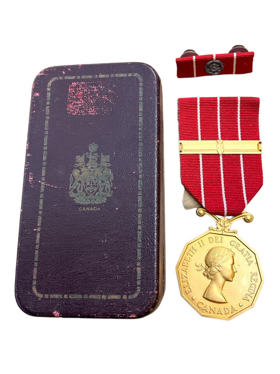 Canadian Forces Decoration Medal CD & Bar Cpl Walker - Military ...