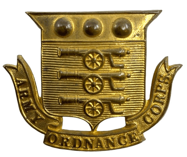 WW2 British Army Ordnance Corps Cap Badge - Military Antiques Toronto