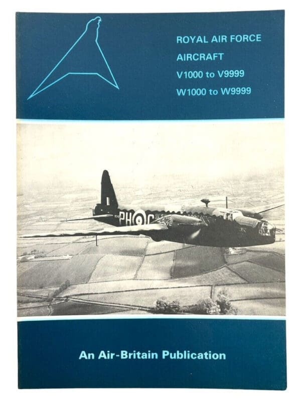 WW2 British RAF Aircraft Serial Numbers V1000-W9999 Soft Cover ...