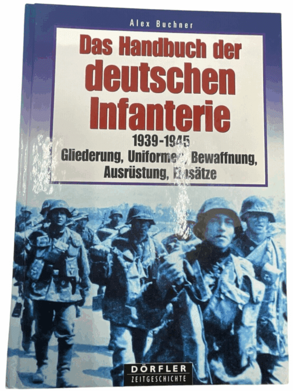 WW2 The German Infantry Handbook 1939 to 1945 GERMAN TEXT HC Reference ...