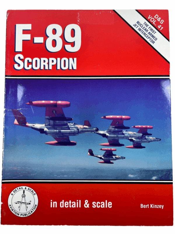US USAF USN USMC F89 Scorpion in Detail Volume 41 Soft Cover Reference ...