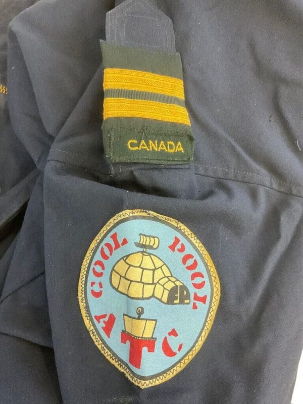 Canadian Forces RCAF Air Traffic Control Officers Dark Blue Flight Suit ...