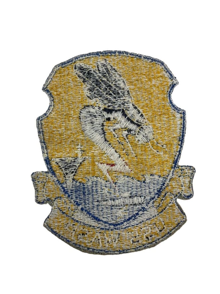 WW2 USN Navy USS Wasp Aircraft Carrier Crest - Military Antiques Toronto