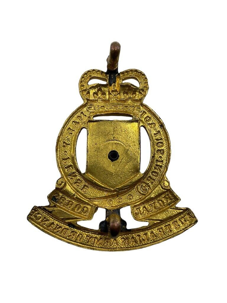Royal Australian Army Ordnance Corps RAAOC Cap Badge - Military ...