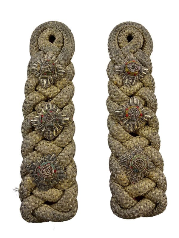 British Hussar Officers Captains Bullion Embroidered Shoulder Board ...