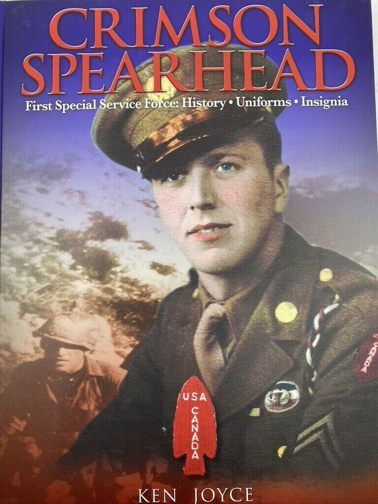 WW2 US Canadian 1st SSF Special Service Force Crimson Spearhead ...