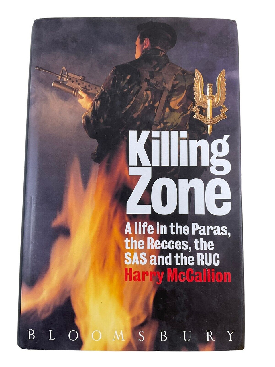 British SAS RUC Northern Ireland Killing Zone Harry McCallion HC ...