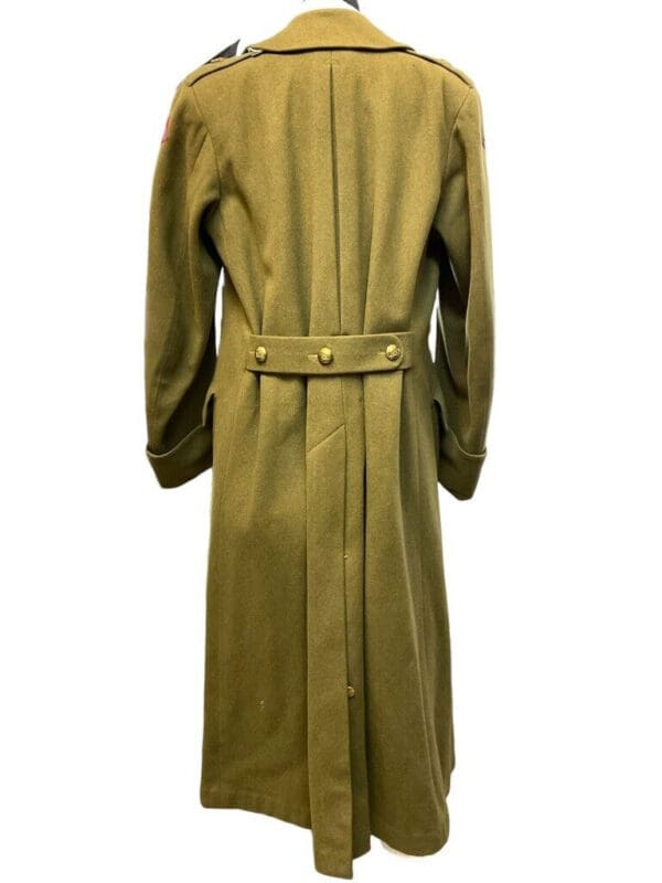 WW2 Canadian RCA Officers Named Greatcoat 1939 Dated Scully Montreal ...