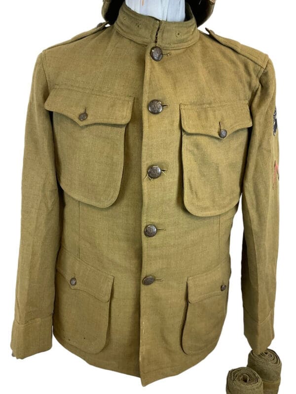 WW1 US AEF Air Service Uniform Grouping 467 Aero Squadron Named ...