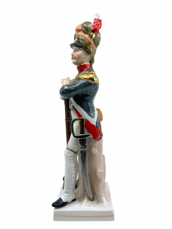 Napoleonic France French Grenadier Guard Porcelain Figure 11 Inches ...