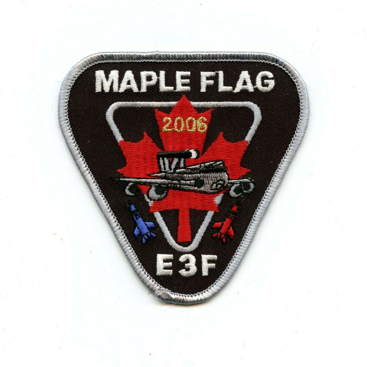 RCAF CAF Canadian 4 Wing Cold Lake 2006 E3F Maple Flag Colour Crest ...