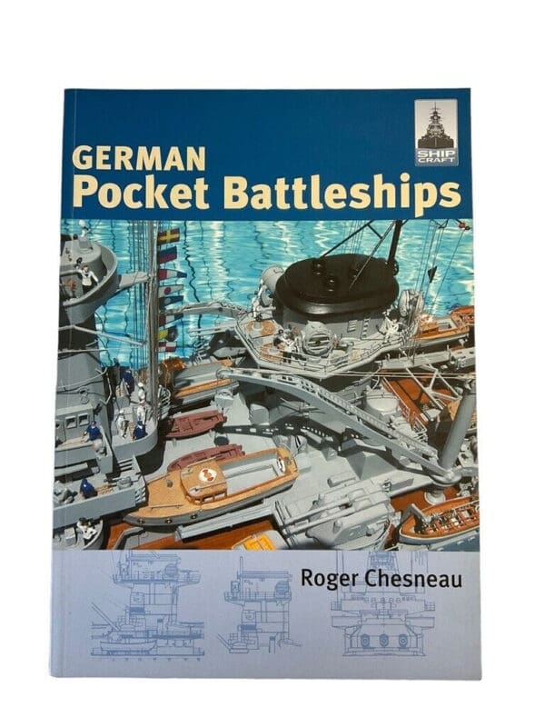 WW2 Kriegsmarine German Pocket Battleships Shipcraft Soft Cover ...