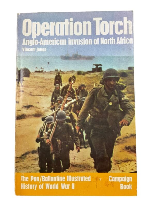 WW2 US British Operation Torch Ballantine Softcover Reference Book ...