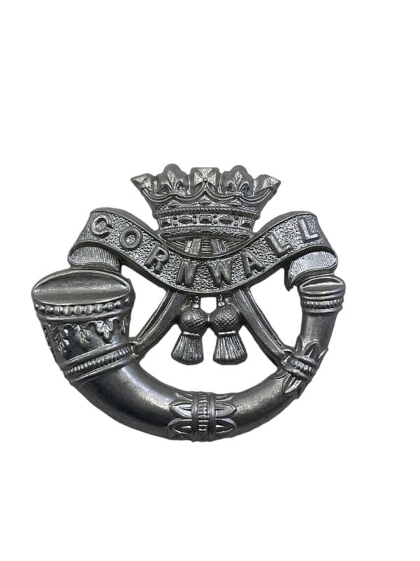 WW2 British Cornwall Light Infantry Cap Badge - Military Antiques Toronto