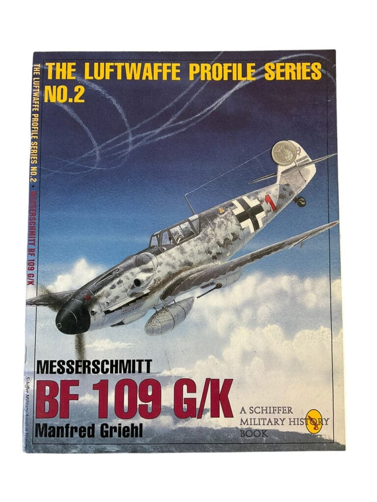 WW2 German The Luftwaffe Profile Series No 2 Messerschmitt BF 109 G/K ...