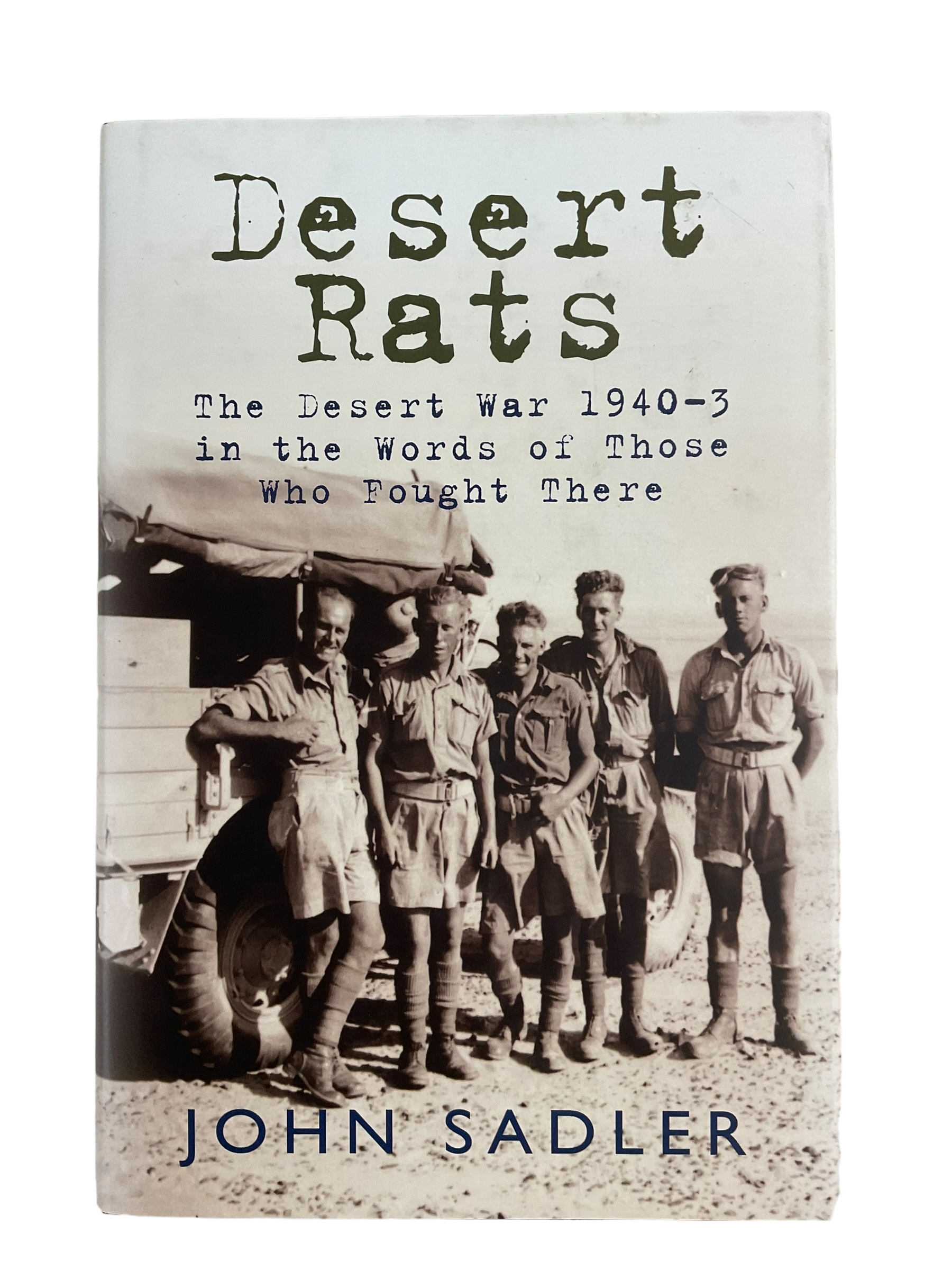 WW2 British Desert Rats John Sadler Hardcover Reference Book - Military ...