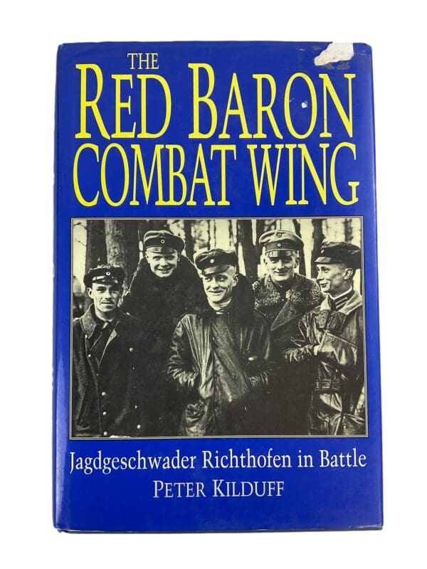 WW1 German The Red Baron Combat Wing Hard Cover Reference Book ...