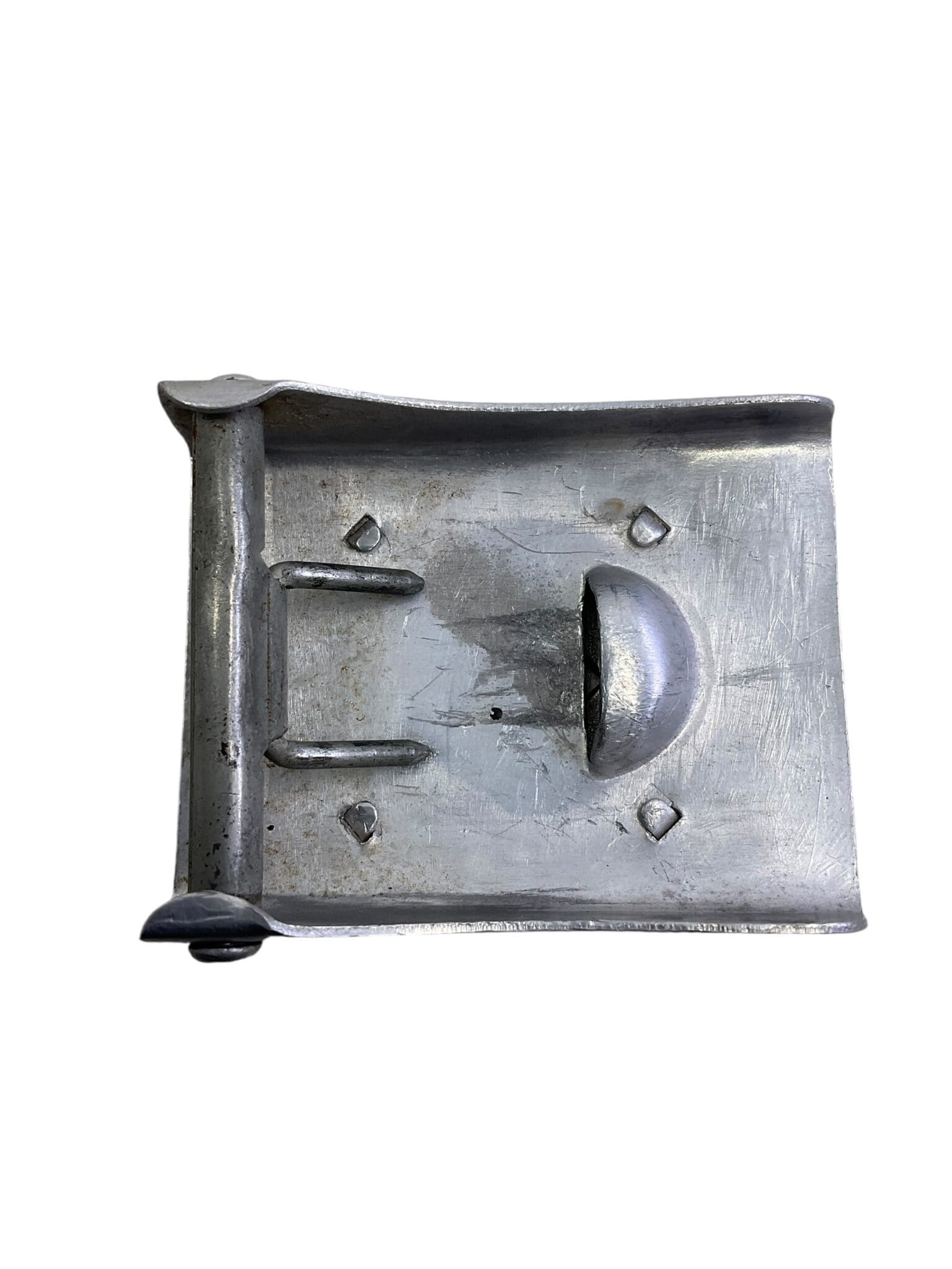 WW2 German Order Police Ordnungspolizei Aluminium 2 Piece Belt Buckle ...