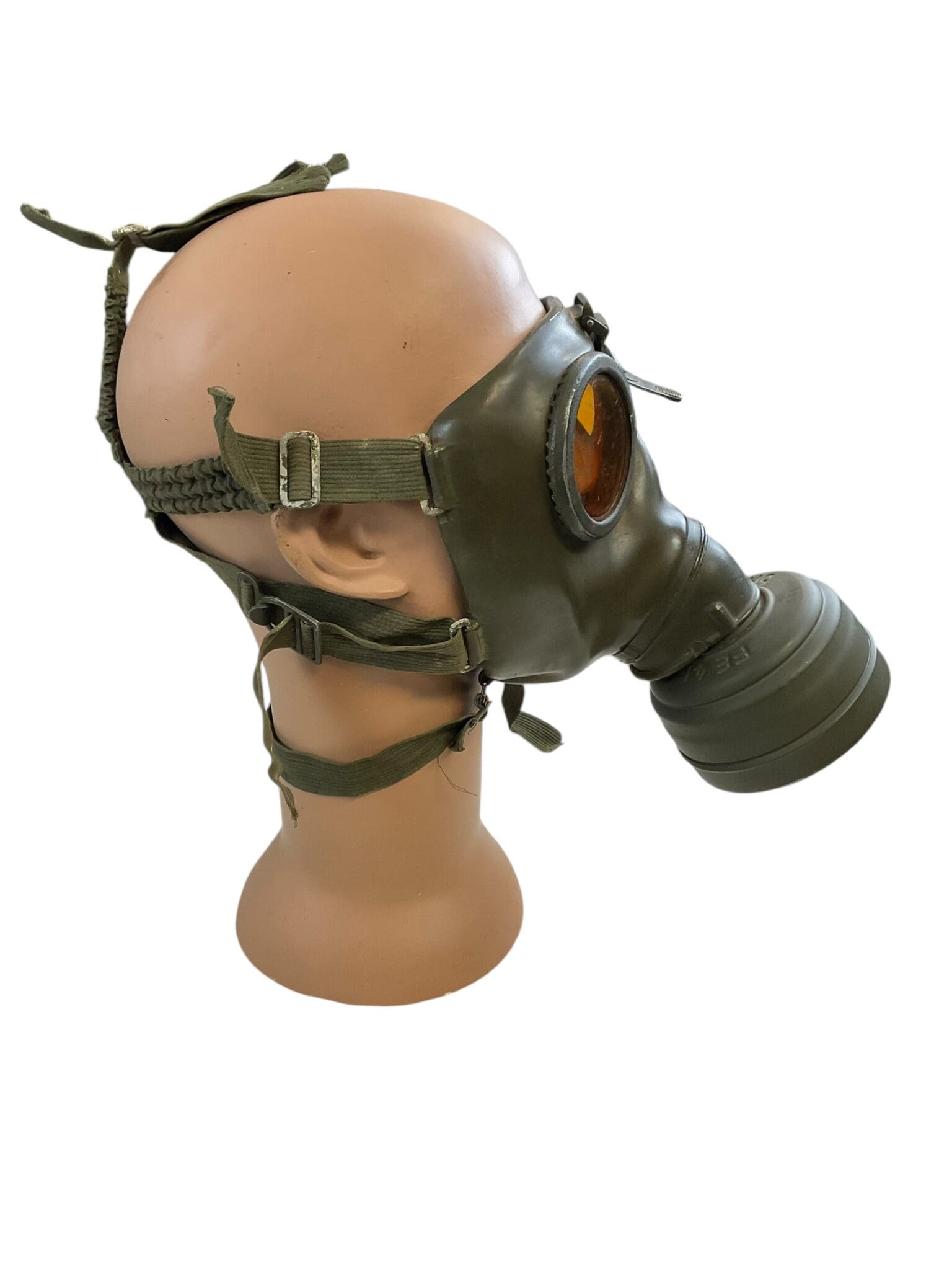 WW2 German Army M38 Respirator Complete with Spare Lenses Canister and ...
