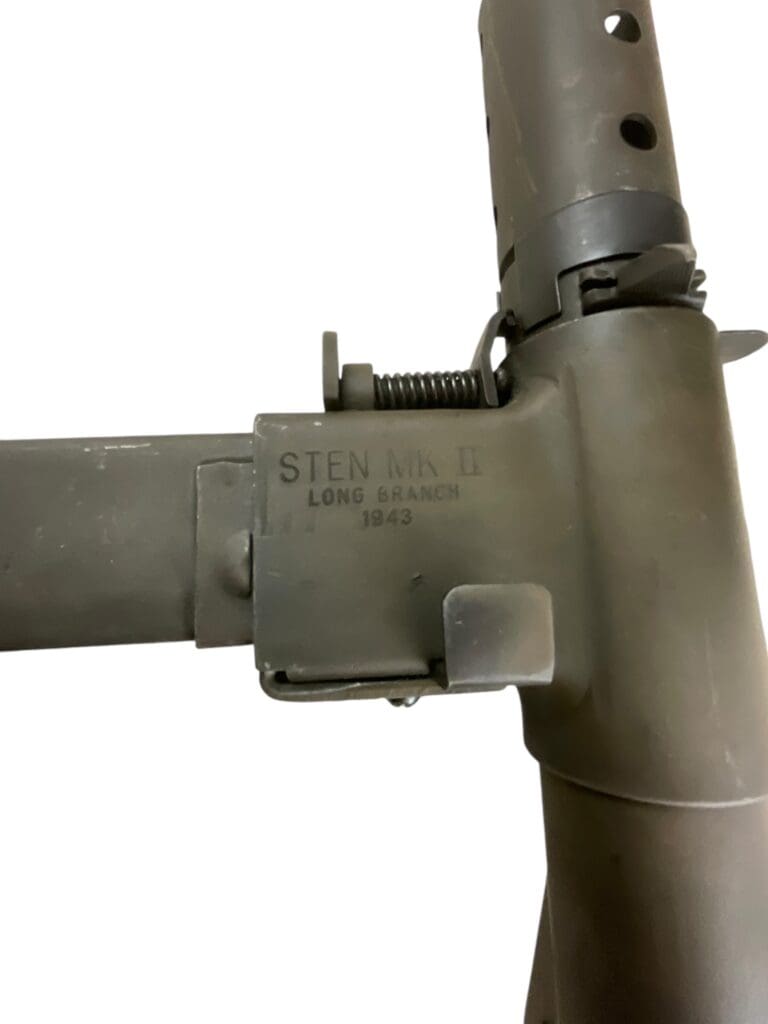 WW2 Canadian Sten Gun Long Branch 1943 Dated DEWAT - Military Antiques ...