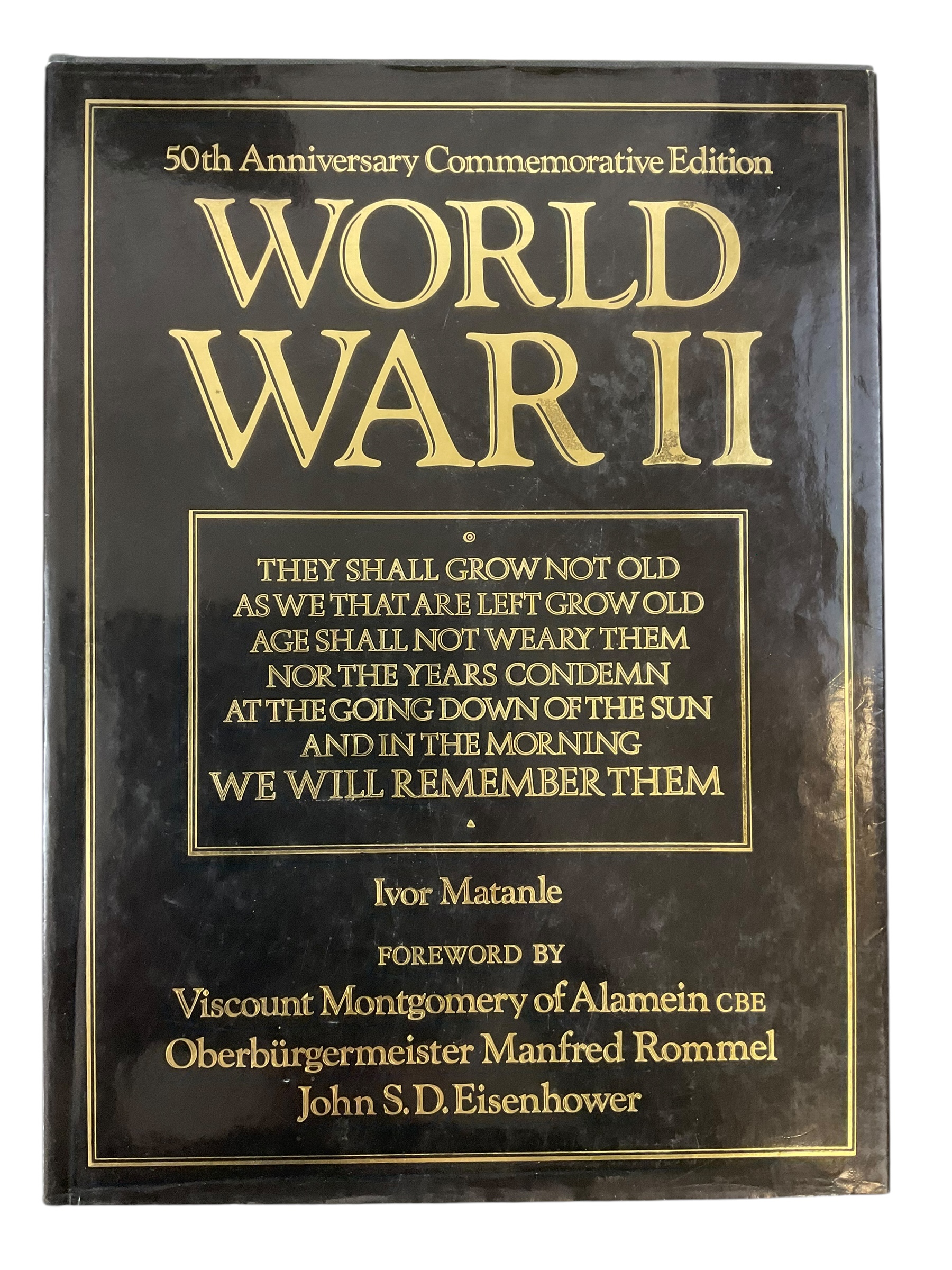 WW2 US British German World War 2 50th Anniversary Matanle HC Reference Book - Military Antiques ...