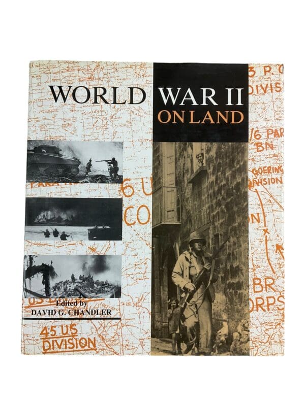 WW2 US German British Army On Land Reference Book - Military Antiques ...
