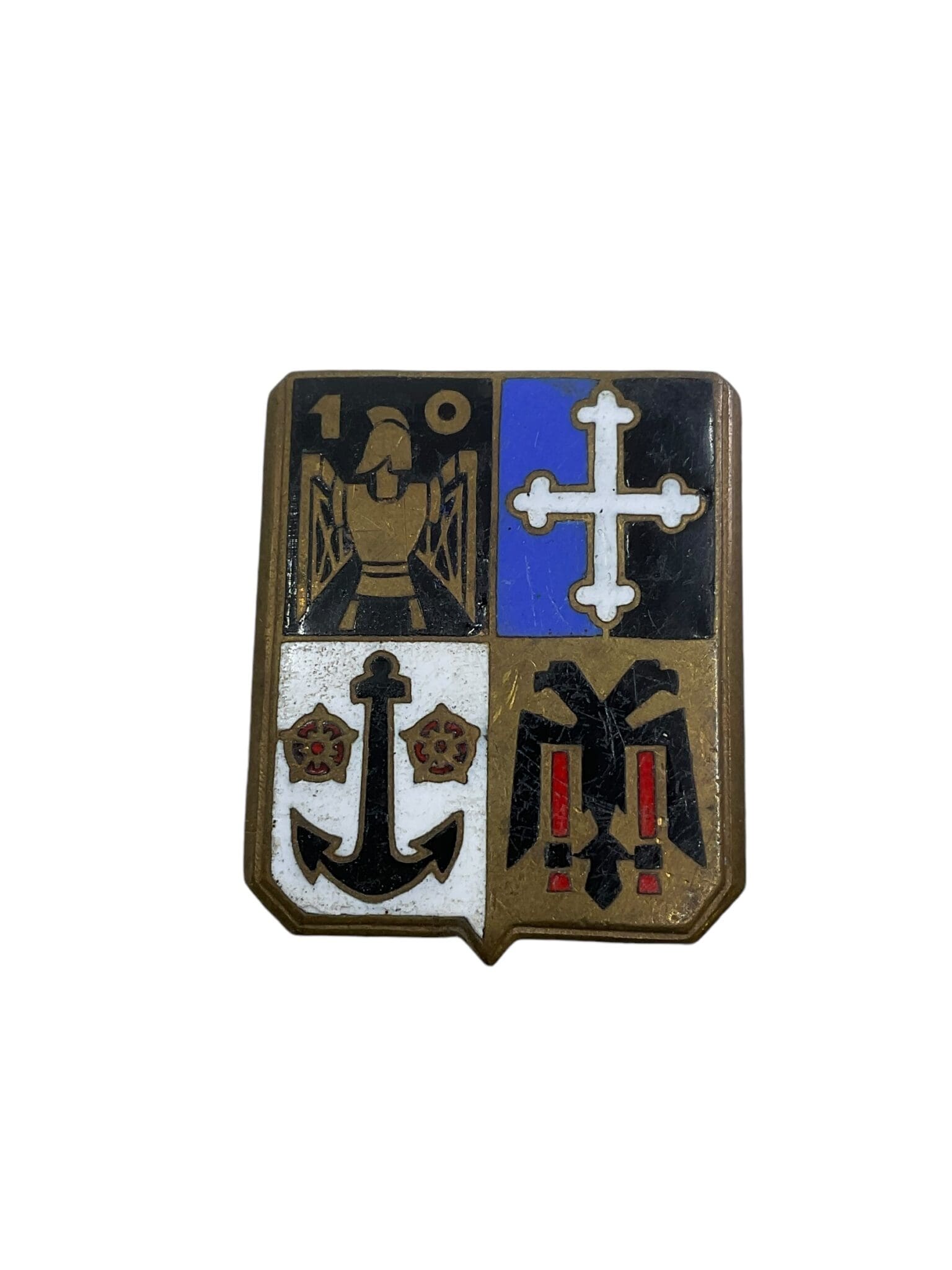 French Army 10th Engineer Regiment Pocket Badge - Military Antiques Toronto