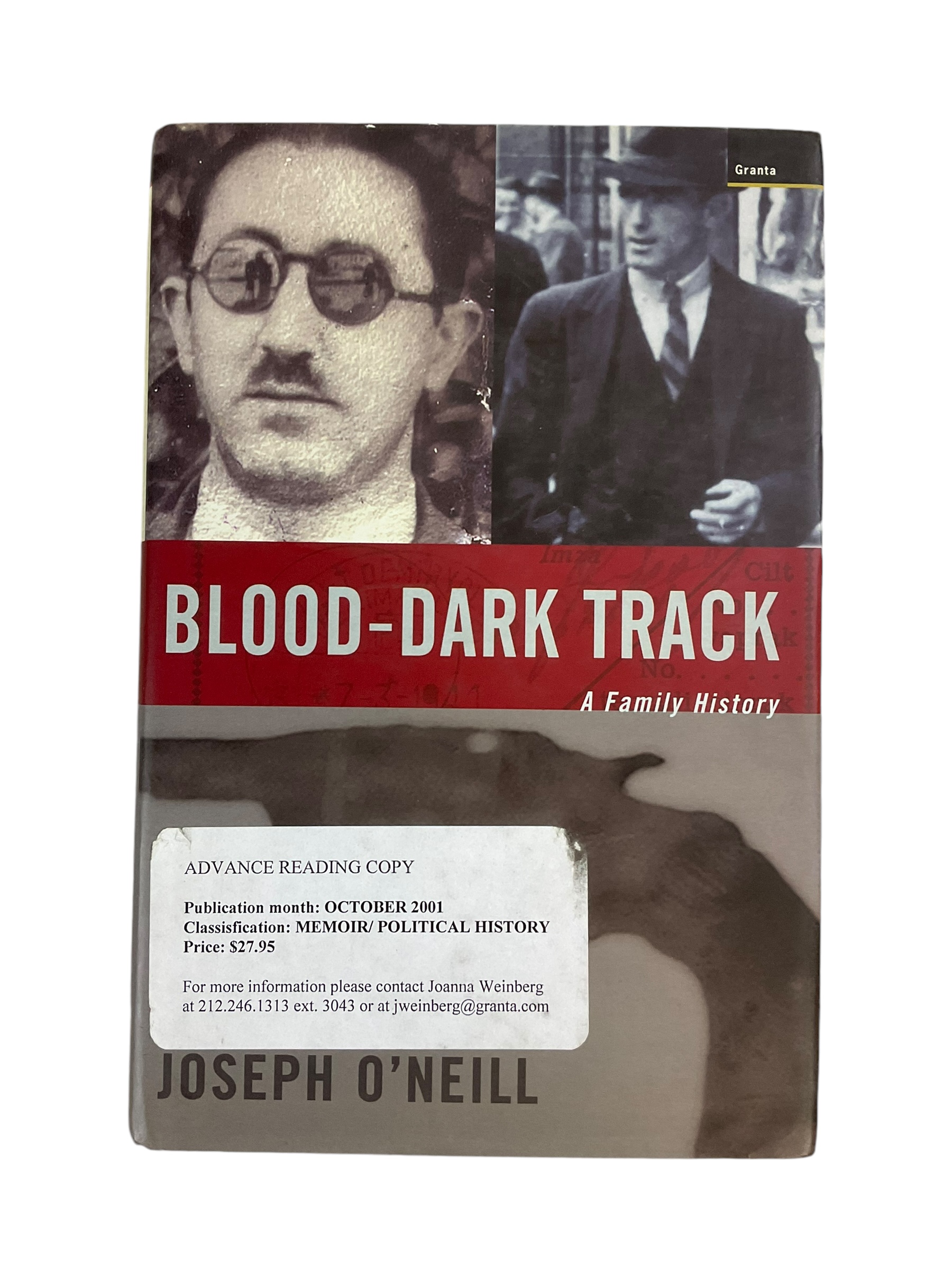 WW2 Irish Turkish POW Memoir Blood-Dark Track Family History Reference ...