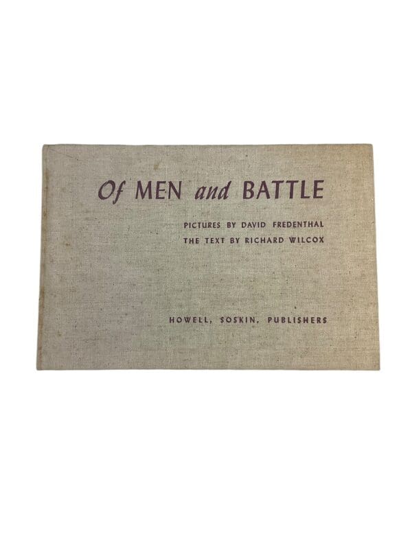 WW2 US Of Men and Battle Reference Book - Military Antiques Toronto