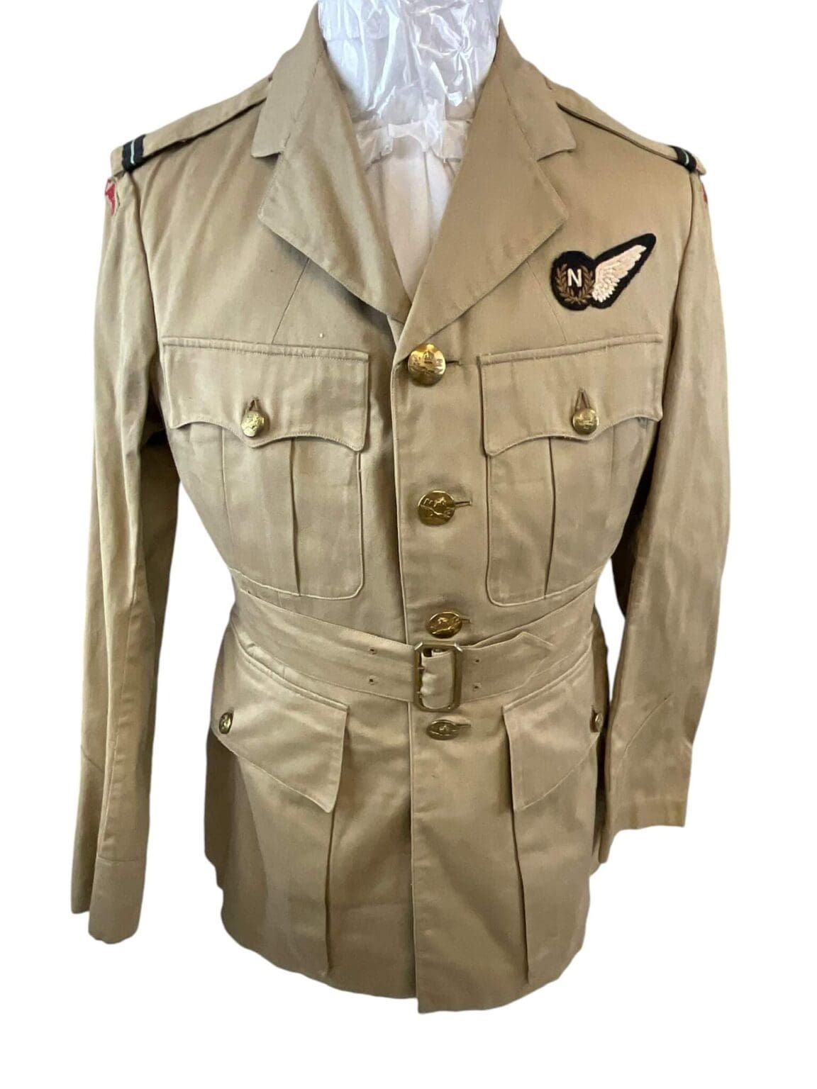 WW2 New Zealand Mosquito Navigator Uniform X 3 Log Book Grouping ...